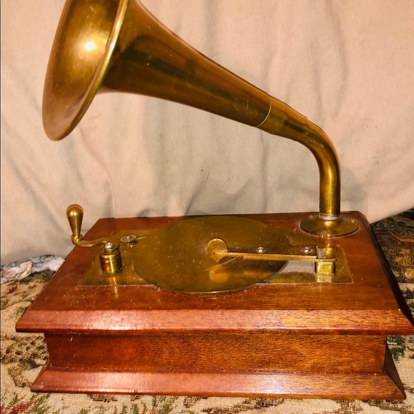 Other | Vintage Sankyo Victrola Phonograph Record Player Music Jewelry ...